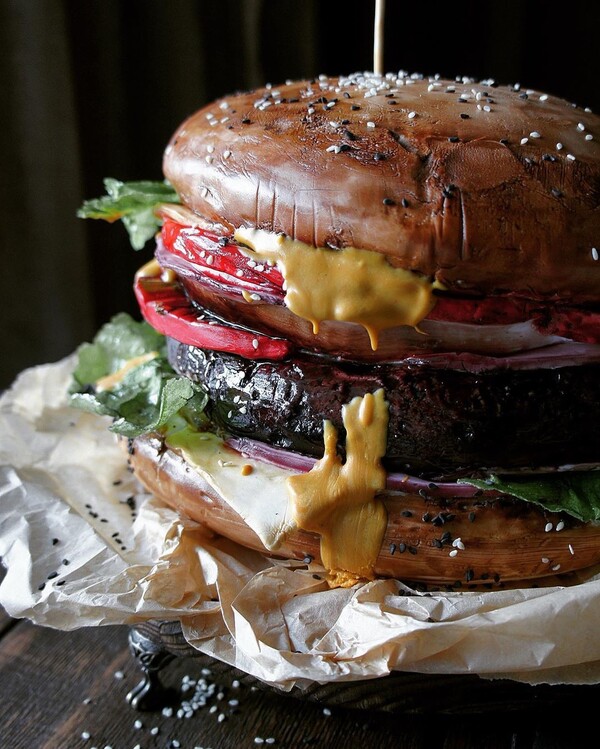 "Burger" Cake