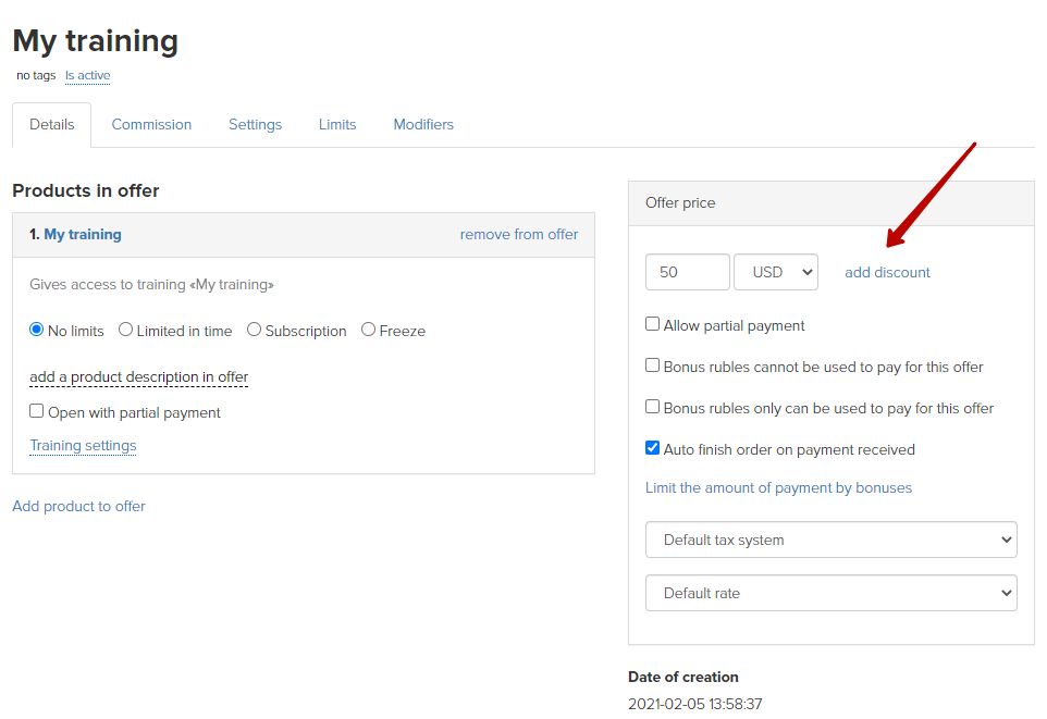 How To Set A Strikethrough Price In A Form Widget Help Center